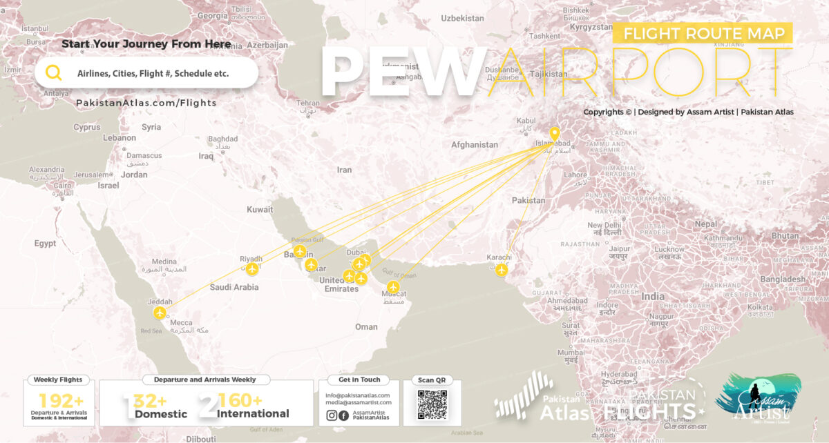 Flights | Pakistan Atlas